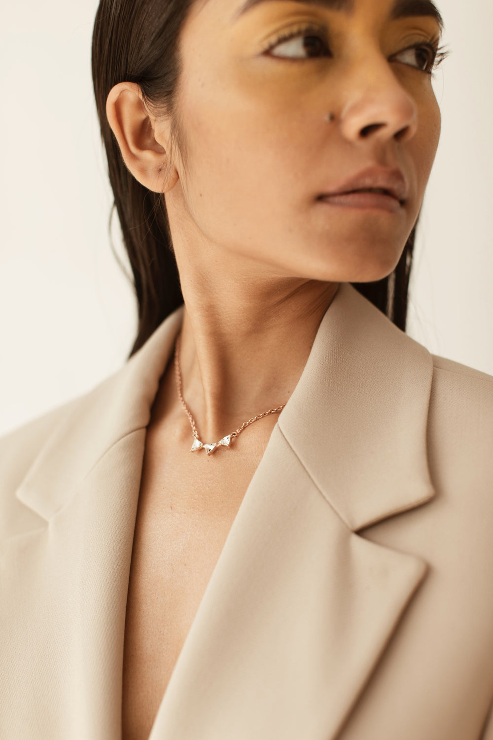 Delicate Robin pendant in swarovski crystals – EsmeCrsytal